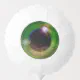 Spooky Weird Realistic Green Eye Eyeball Halloween Balloon | Zazzle