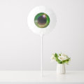 Spooky Weird Realistic Green Eye Eyeball Halloween Balloon | Zazzle