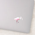 Spoonbill Vinyl Sticker | Zazzle