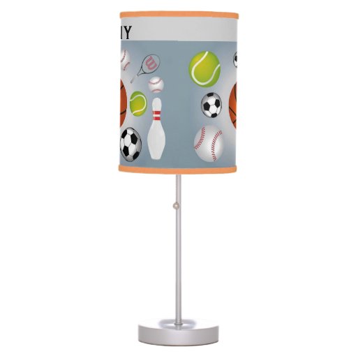Sport Balls Table Lamp | Zazzle