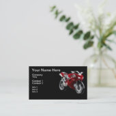 Sport Bike Racing Motorcycle Business Card | Zazzle