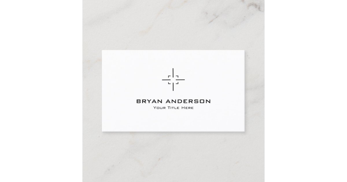 Sport Shooting Business Card | Zazzle