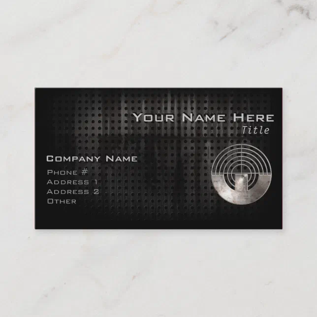 Sport Shooting; Cool Business Card | Zazzle