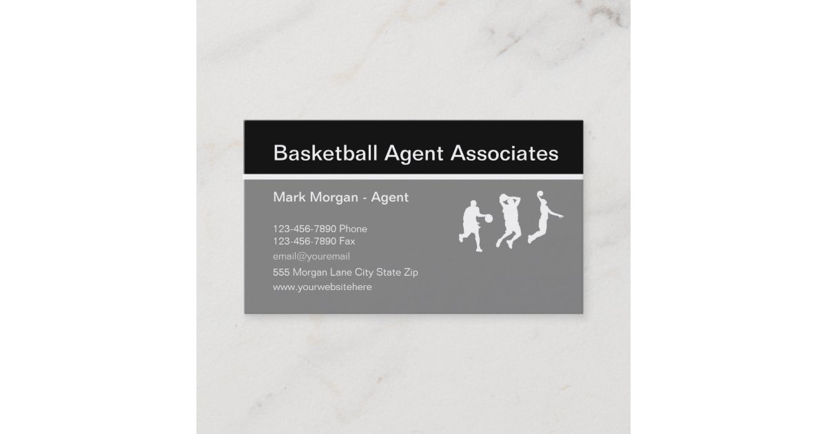 Sports Agent Business Cards | Zazzle