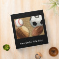 Sports Al-Star, Basketball/Soccer/Football 3 Ring Binder | Zazzle