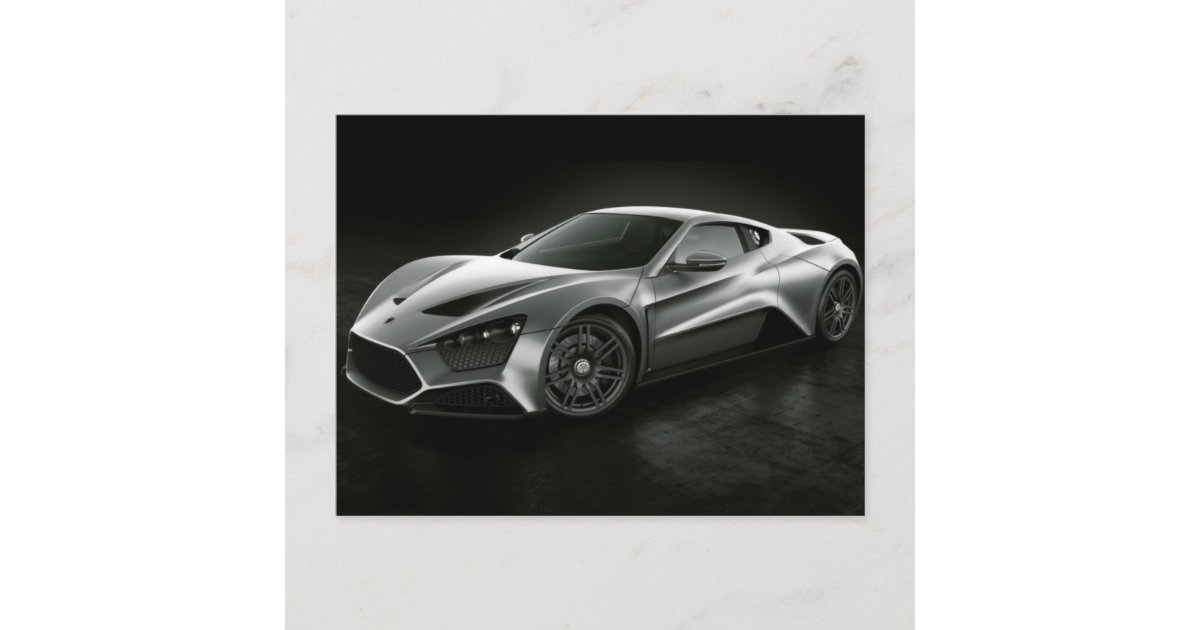 Sports Car Postcard | Zazzle