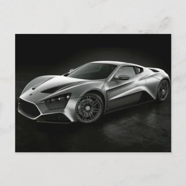 Sports Car Postcard | Zazzle