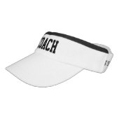 Sports coach sun visor cap hats | Zazzle