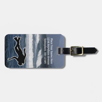 Sports Emphasis Scuba Diving ocean Luggage Tag | Zazzle