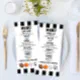 Sports Football Basketball Baby Shower Food Menu | Zazzle