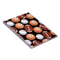 SPORTS FUN Baseball Football Basketball Pattern Notebook | Zazzle