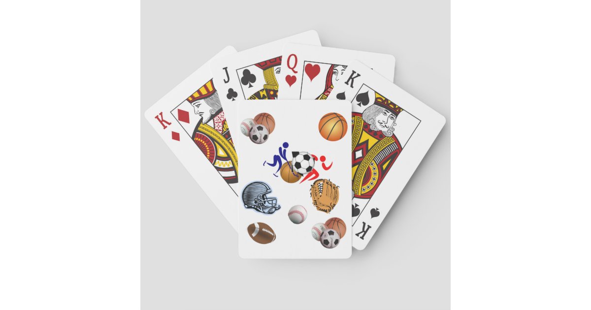 Sports Playing Card Deck | Zazzle