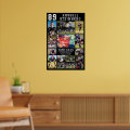 Sports Senior Graduation 18 Photo Collage Poster | Zazzle