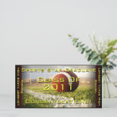 Sports Star (Football) - Graduation Card | Zazzle
