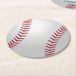 Sports Theme Baseball Coasters | Zazzle