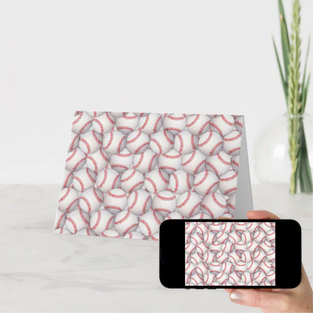 Sports Theme Baseball Note Cards | Zazzle