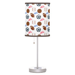 Sports Themed Table Lamp | Zazzle