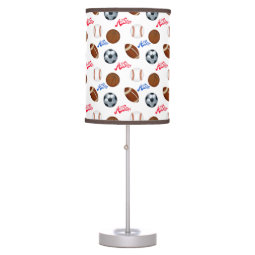 Sports Themed Table Lamp | Zazzle