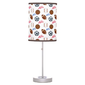 Sports Themed Table Lamp | Zazzle