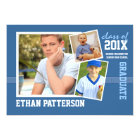 Sport Guy Photo Graduation Party Invitation Black | Zazzle.com