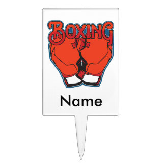 Boxing Gloves Cake Toppers | Zazzle