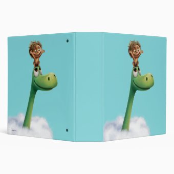 Spot And Arlo Head In Clouds Binder | Zazzle