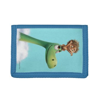 Spot And Arlo Head In Clouds Trifold Wallet | Zazzle