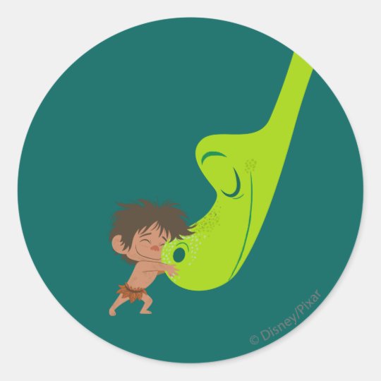 Spot Hugs Arlo Classic Round Sticker | Zazzle.com