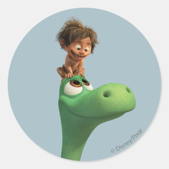 Spot On Arlo's Head Classic Round Sticker | Zazzle.com