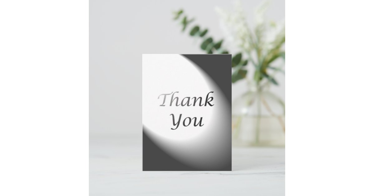Spotlight Thank You Appreciation Business Postcard | Zazzle