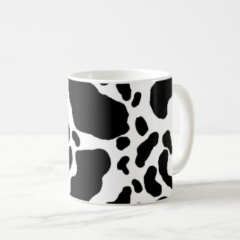 Spotted Cow Print, Cow pattern, Animal fur Coffee Mug | Zazzle