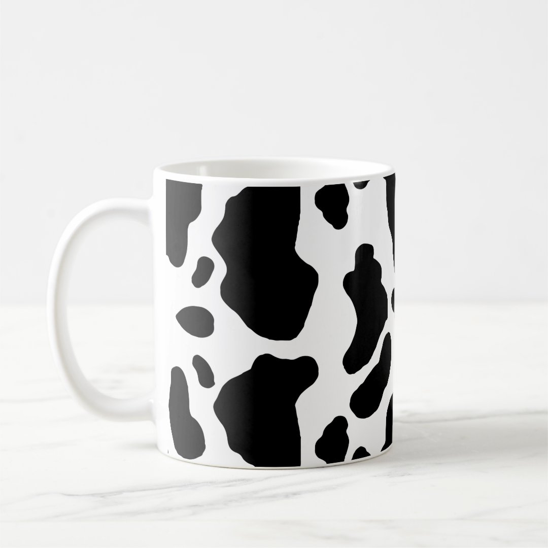 Spotted Cow Print, Cow pattern, Animal fur Coffee Mug | Zazzle