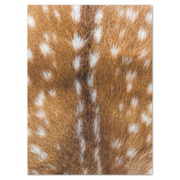 Spotted deer fur texture tissue paper | Zazzle