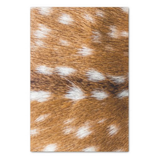Spotted deer fur texture tissue paper | Zazzle