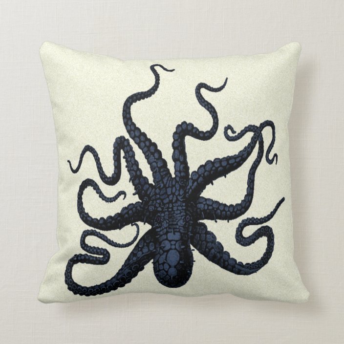 Spotted Octopus Pillow | Zazzle.com