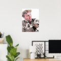 Spotty Dalmatian Dog and Man dogs cute Poster | Zazzle