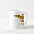 SPQR Eagle Gold Mug | Zazzle