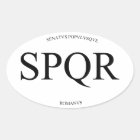 SPQR Roman sticker | Zazzle.com