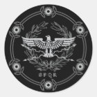 SPQR CLASSIC ROUND STICKER | Zazzle.com