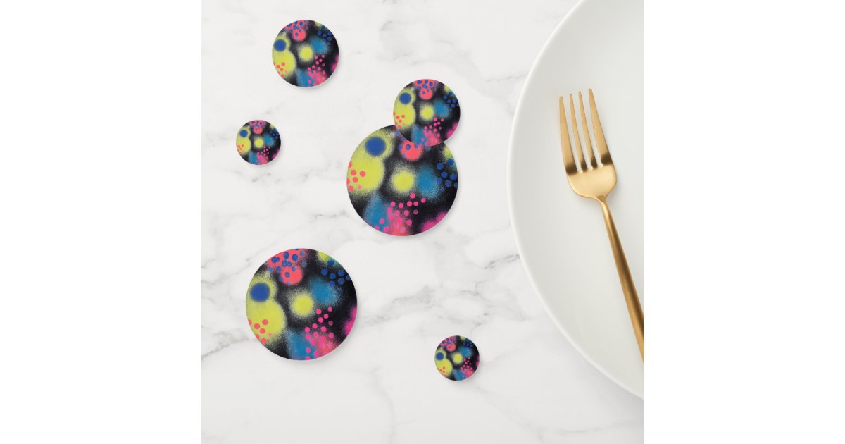 Spray Paint Confetti | Zazzle
