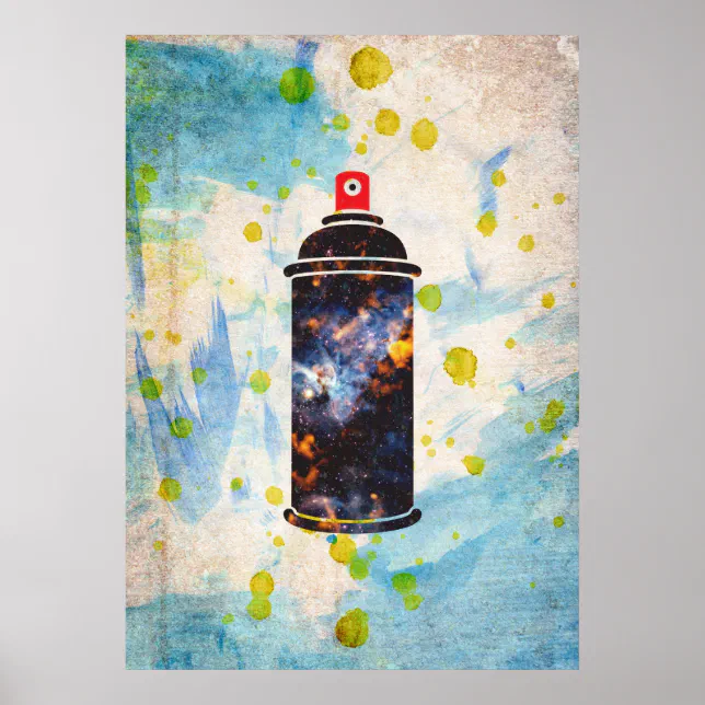 Spray Paint Poster | Zazzle