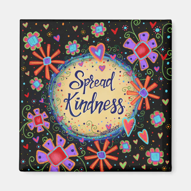 Spread Kindness Magnet | Zazzle