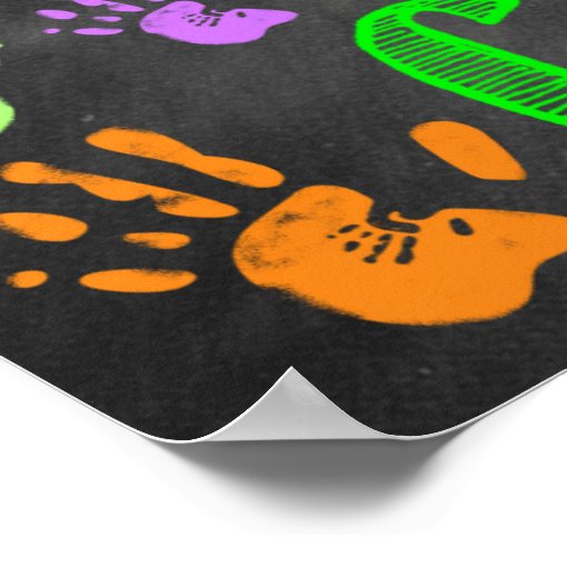 Spread Kindness Not Germs Classroom Poster | Zazzle