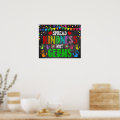 Spread Kindness Not Germs Classroom Poster | Zazzle