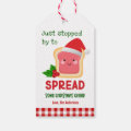 Spread Some Christmas Cheer Christmas Jam Gift Tags | Zazzle