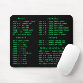 Spreadsheet Office Keyboard Shortcut Code Mouse Pad | Zazzle