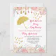 Spring April Baby Shower Invitation | Zazzle