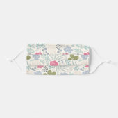 Spring Botanical Pattern Adult Cloth Face Mask | Zazzle