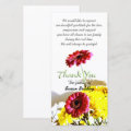 Spring Bouquet Sympathy Thank You 1 | Zazzle