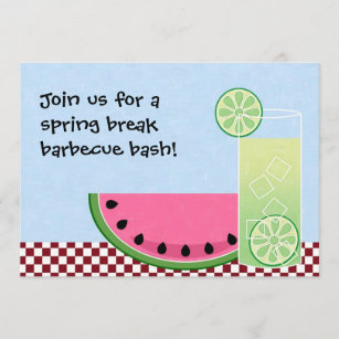 Spring Break Invitations | Zazzle